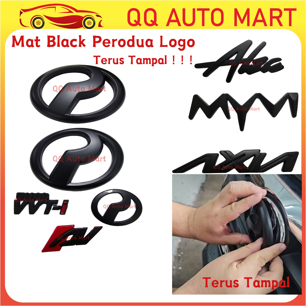 Terus Tampal Perodua Axia / Bezza / Myvi / Aruz / Alza Front And Rear ...