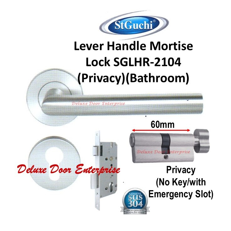 St Guchi Lever Handle SGLHR-2104 Privacy / Lever Handle / Toilet ...