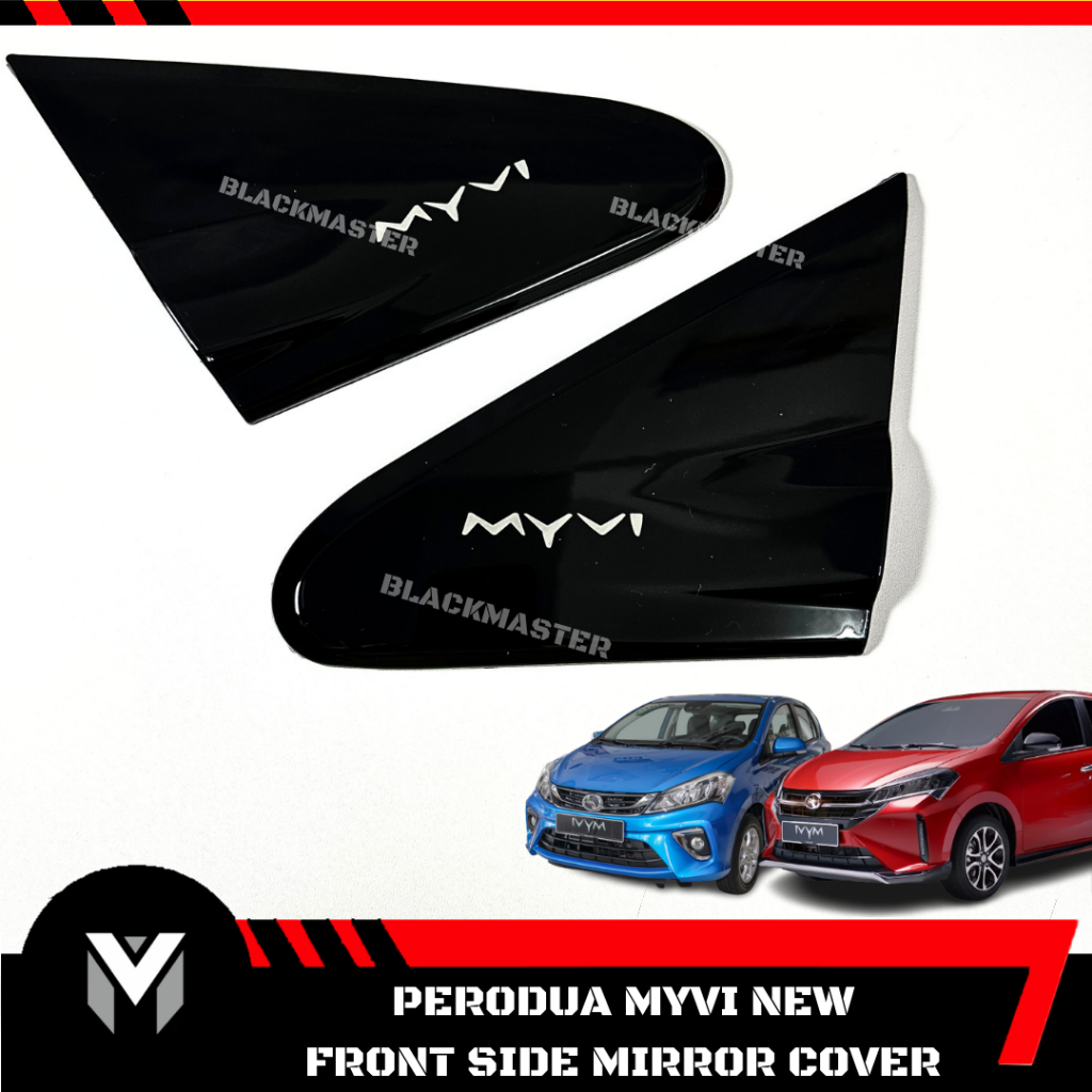NEW DESIGN FULLY Perodua Myvi New G3 Front Side Window Mirror Cover (1 ...