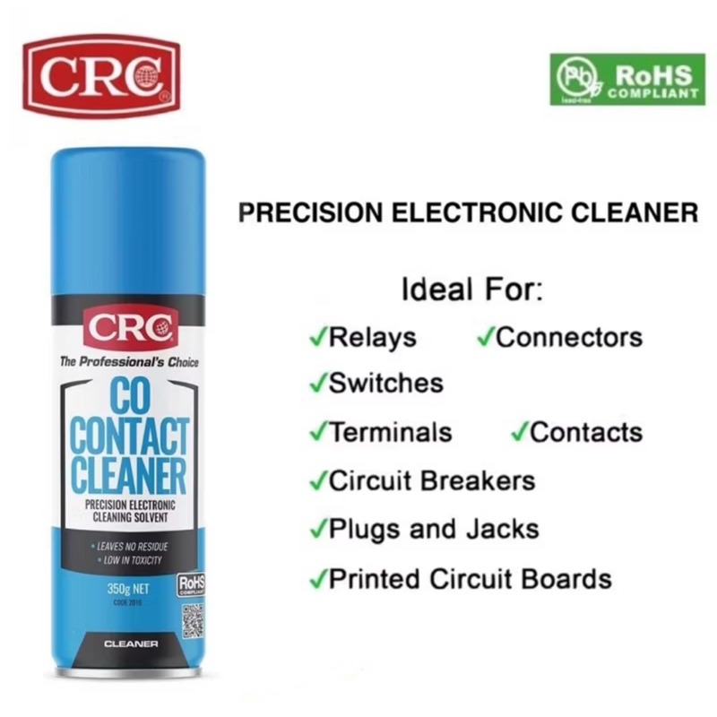 CRC Co Contact Cleaner Spary Precision Electronic Cleaner -350ml ...