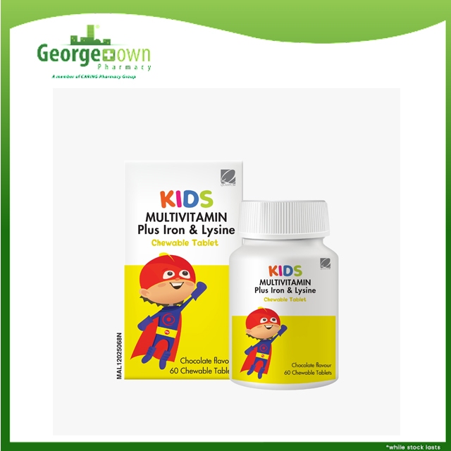 QUANTUM KIDS MULTIVITAMIN PLUS IRON & LYSINE 60S | Shopee Philippines