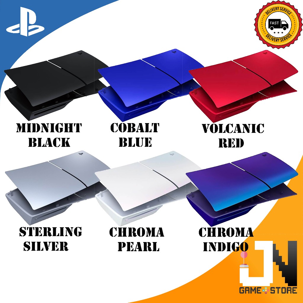 Sony PlayStation 5 PS5 Fat / Slim Console Cover [Chroma Pearl/Indigo ...