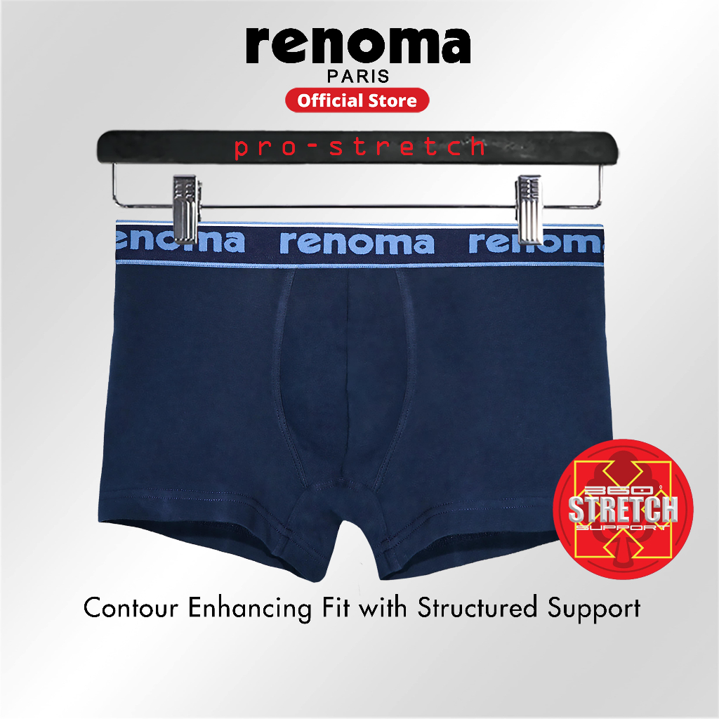 Renoma PRO STRETCH Cotton Trunks (2 pcs) | Shopee Philippines