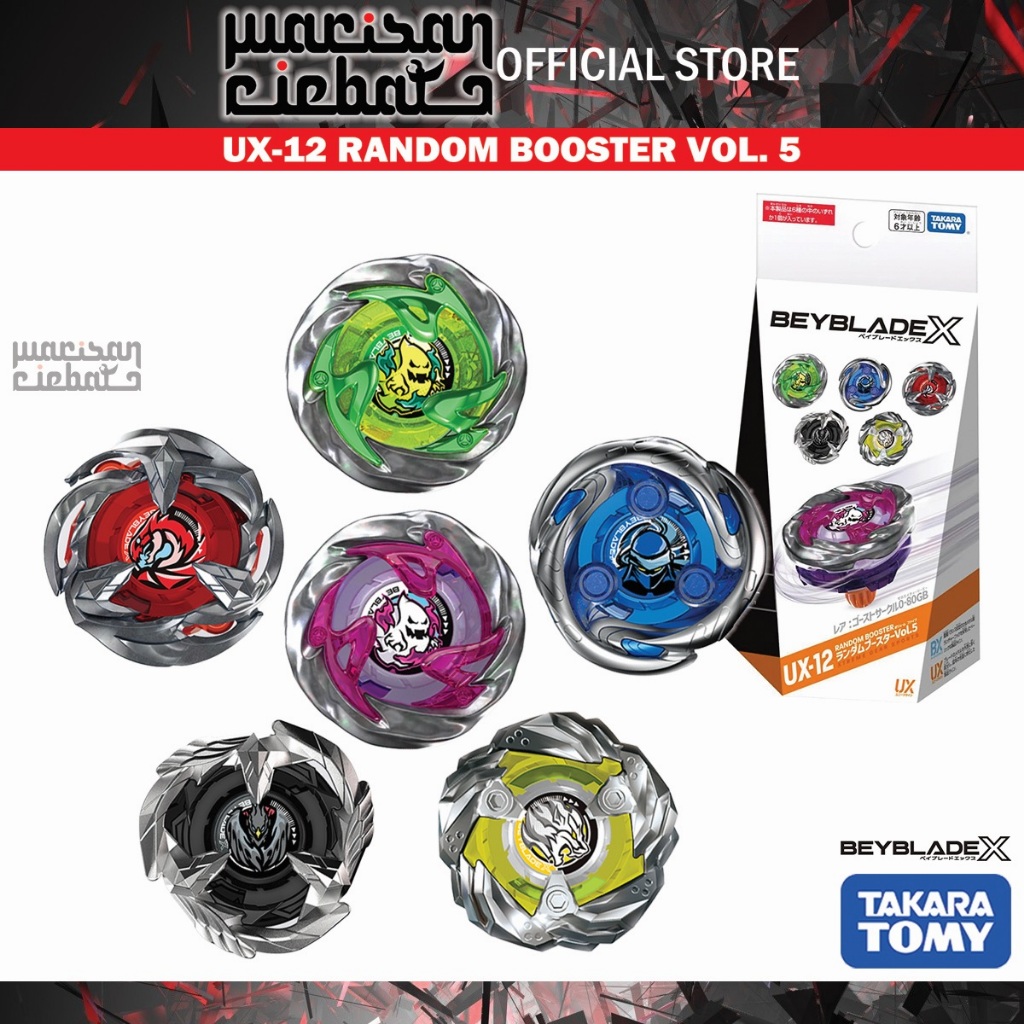 Takara Tomy Beyblade X UX-12 Random Booster Vol. 5 | Shopee Philippines