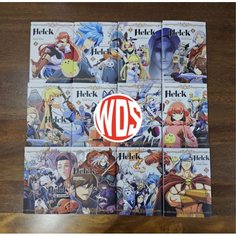 Manga : Helck volume 1-12 (End)(English Version) | Shopee Philippines