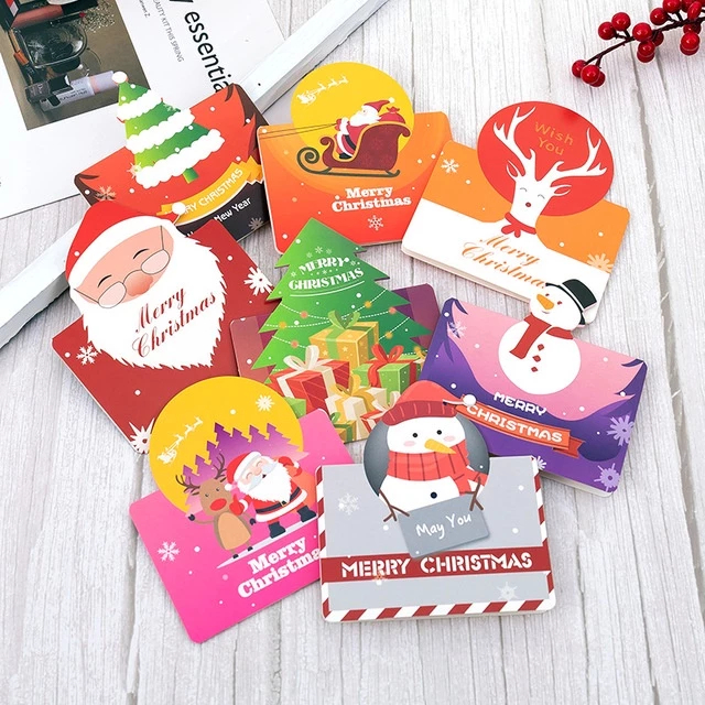 Xmas Merry Christmas Cards Greeting Wishing Best Wish Birthday Card Kad ...