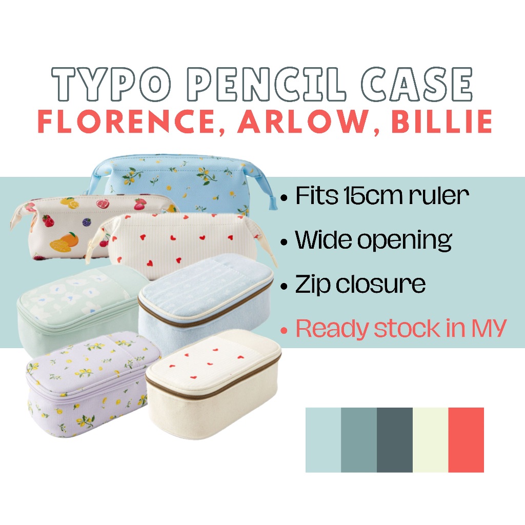 TYPO Pencil Case / Arlow Pencil Case / Florence / Billie / Off the grid ...