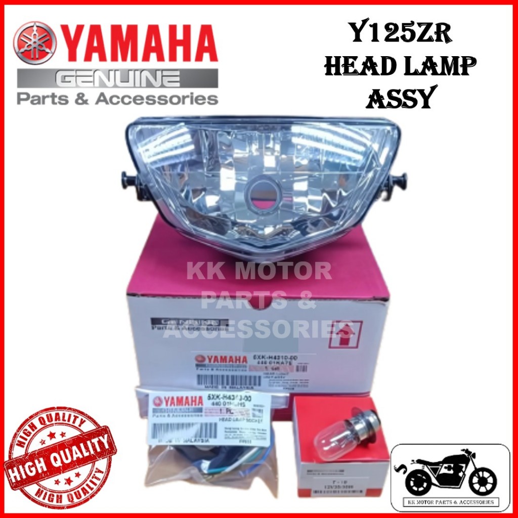 YAMAHA Y125 125ZR Y125ZR HEAD LAMP ASSY / LAMPU DEPAN / HEAD LIGHT ...