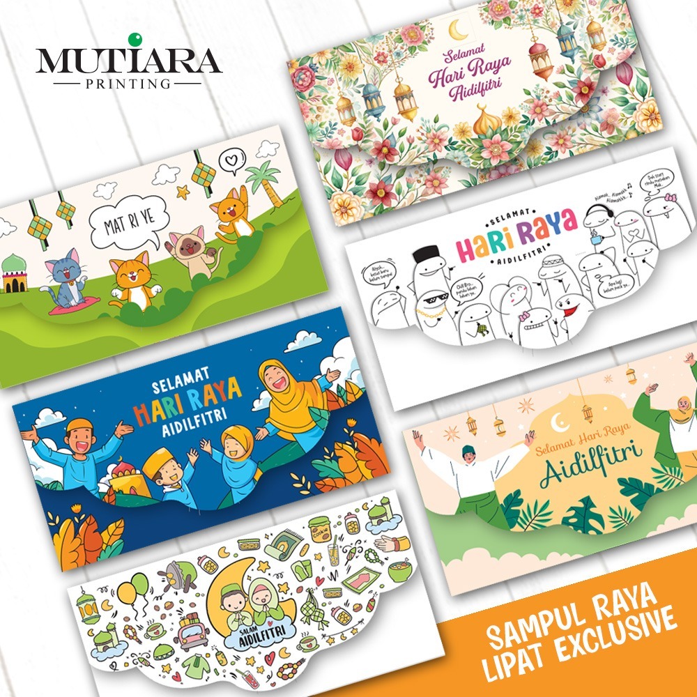 [DESIGN 2025] Sampul Raya Lipat Viral, Sampul Hari Raya Aidilfitri ...