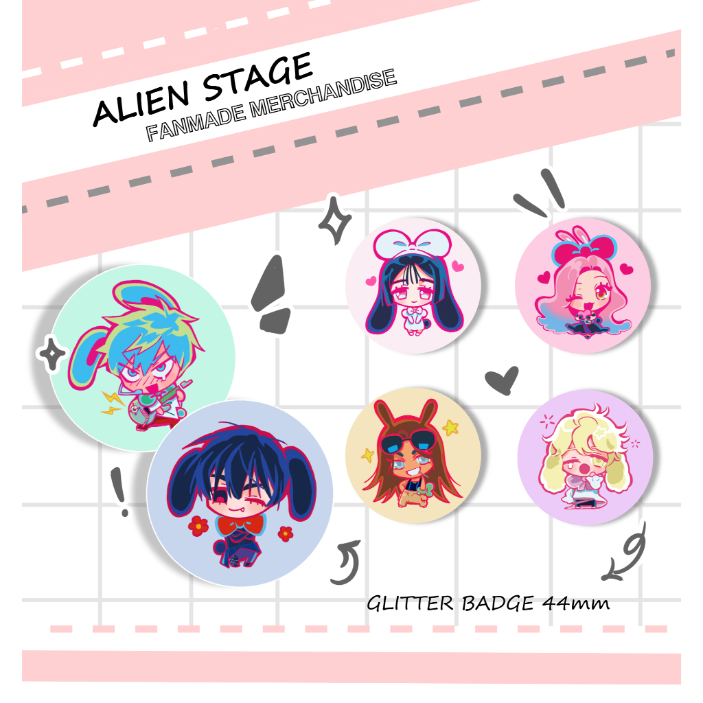 ALIEN STAGE Rabbit Badge | Shopee Philippines