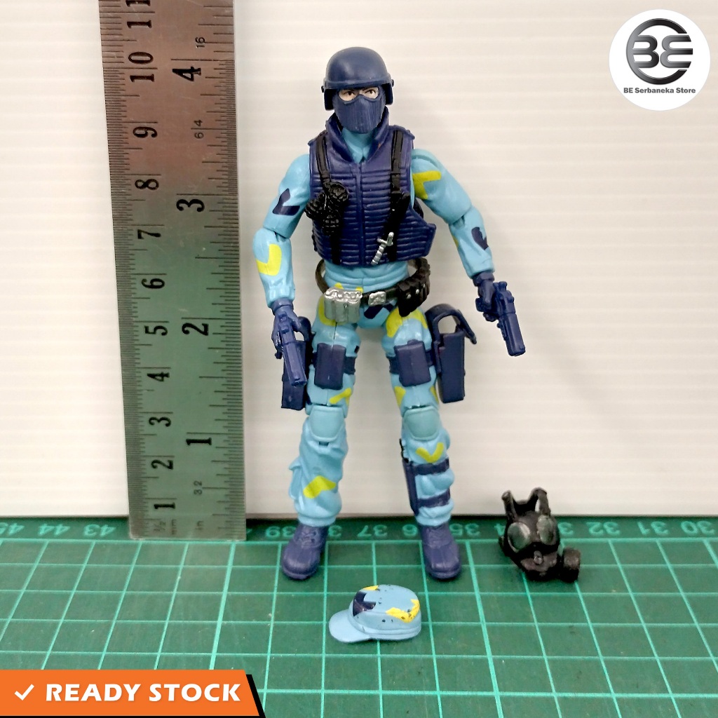 Used G.I. Joe GI JOE 3.75" 25th Anniversary Comic Pack Shockblast (AKA ...