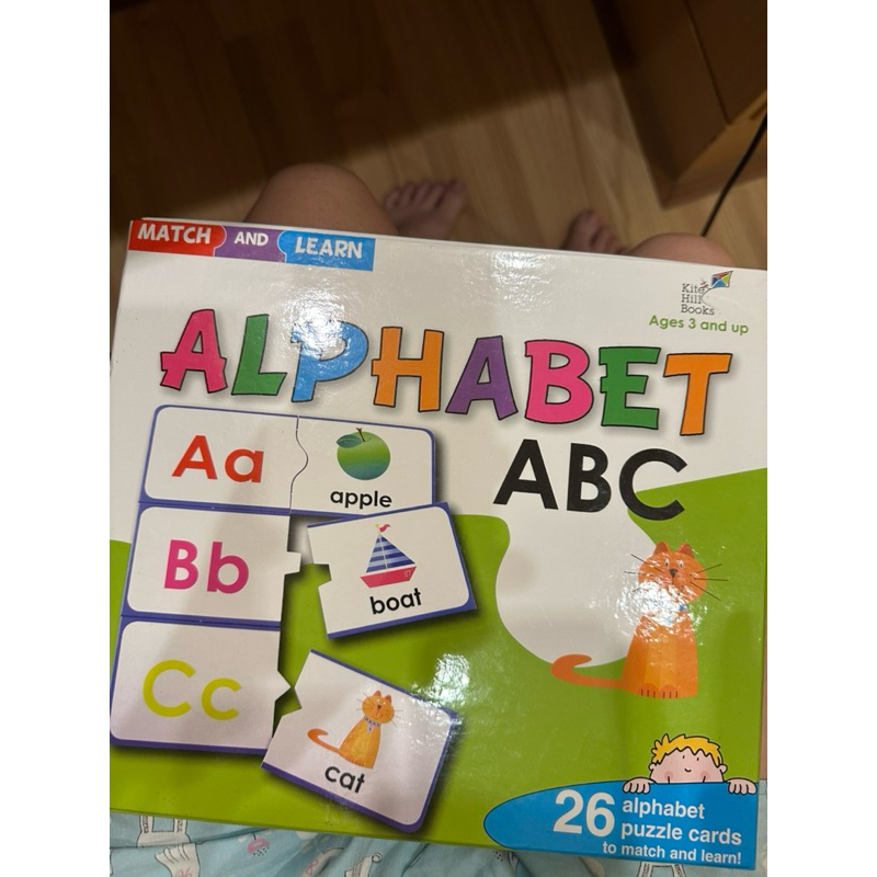 Alphabet Puzzle Cards (preloved) | Shopee Philippines