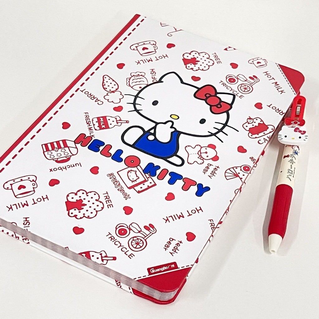 Hard Cover Cute Hello Kitty Diary Notebook | Shopee Philippines