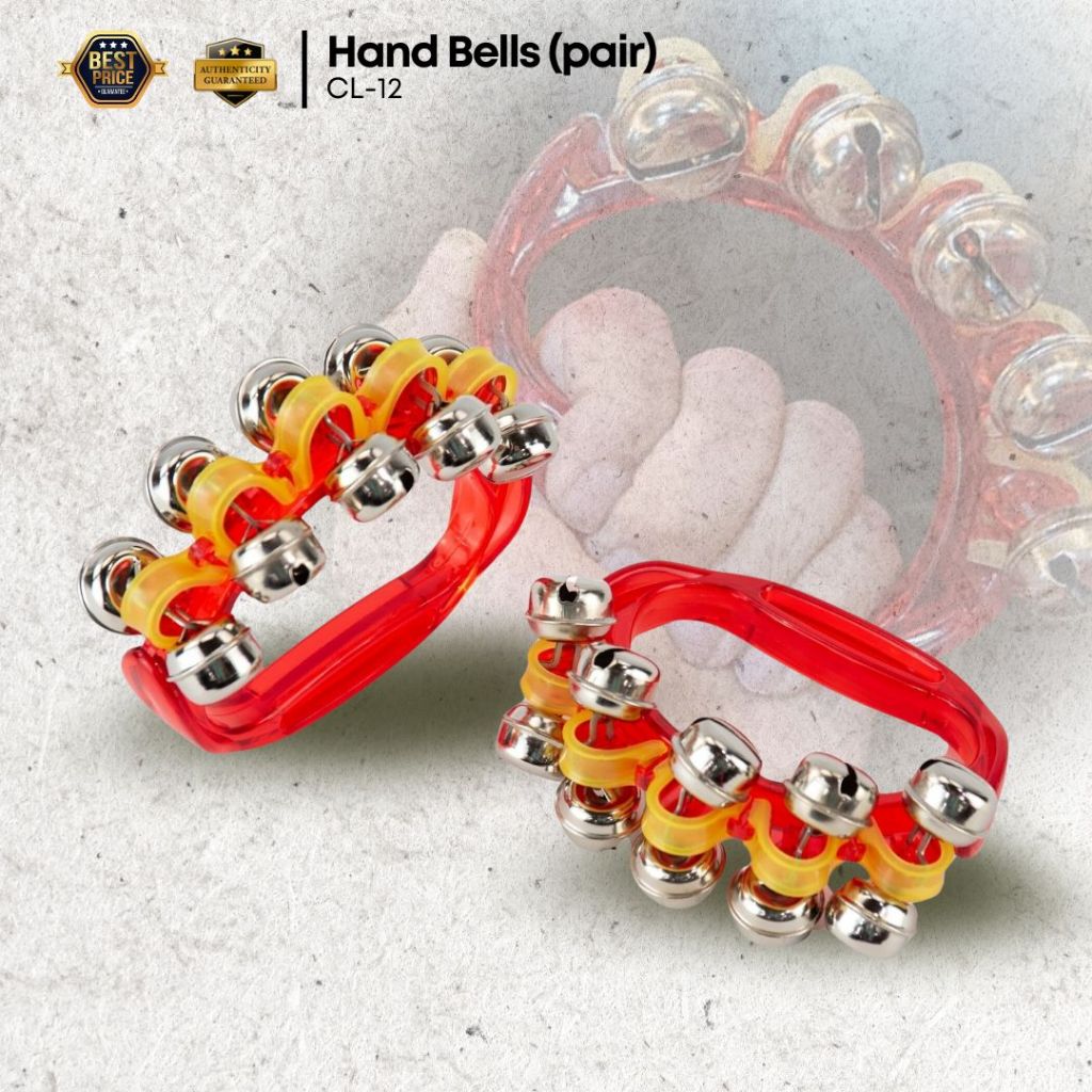 Hand Bell (1 Pair) - (CL-12) | Shopee Philippines