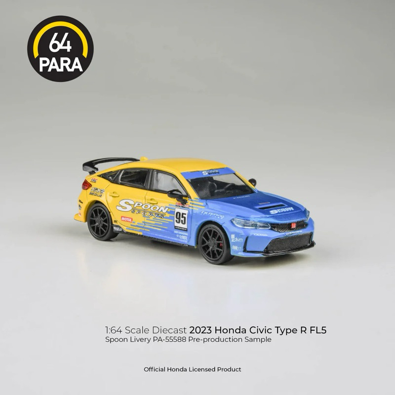 HONDA CIVIC TYPE R FL5 2023 SPOON LIVERY PARA64 1/64 MODEL CAR | Shopee ...