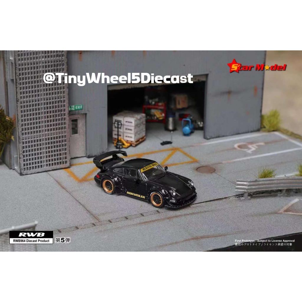 Star Model Porsche RWB 964 GT Wing | Shopee Philippines