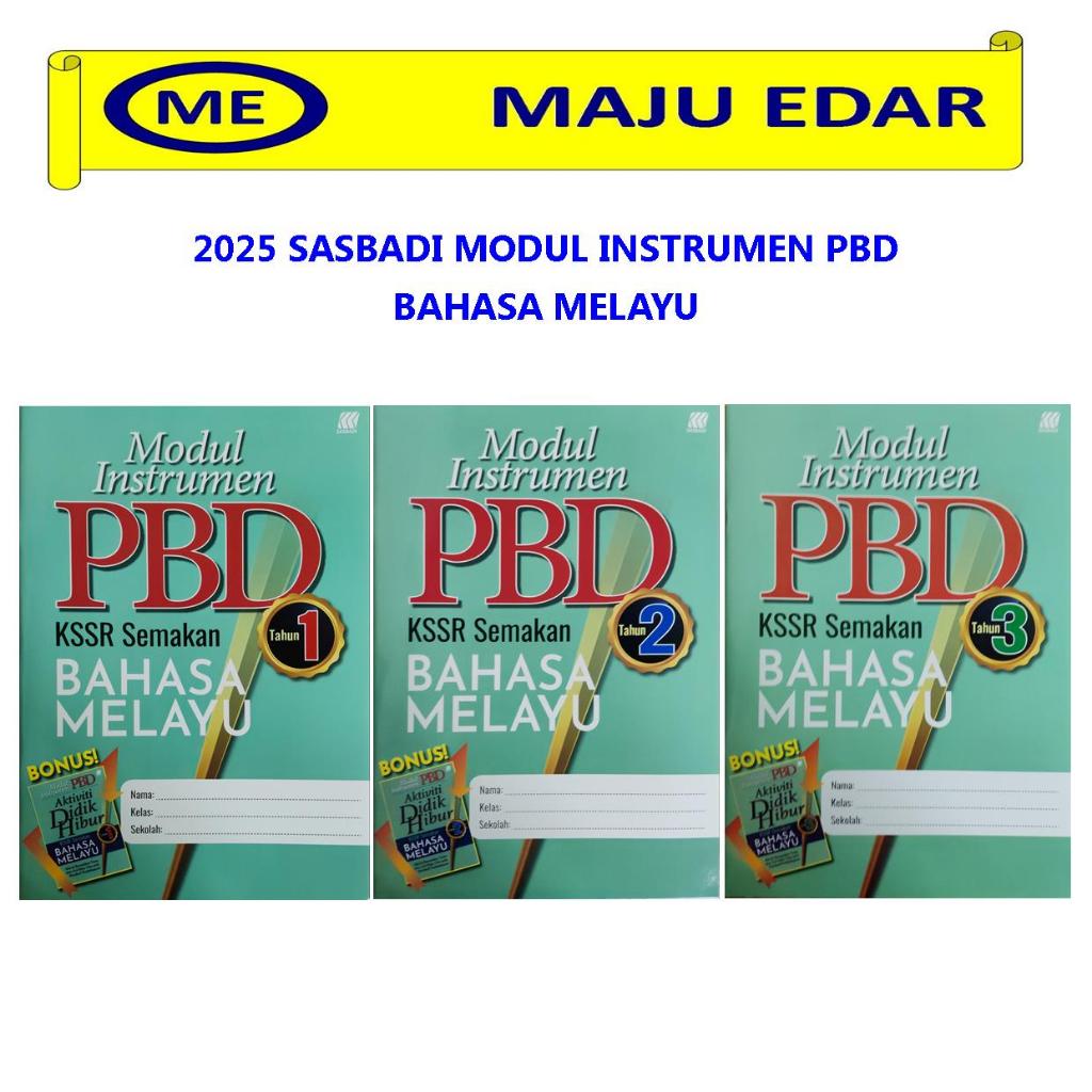 2025 SASBADI MODULE INSTRUMENT PBD YEAR 1/2/3 MALAY ENGLISH SCIENCE ...