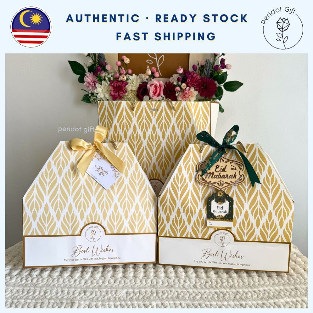 Hexagon Paper Bag - Raya CNY Generic Birthday Event Corporate Party ...