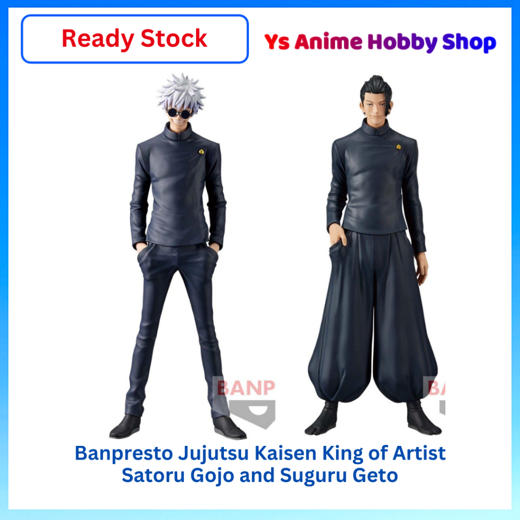 Banpresto Jujutsu Kaisen King of Artist Suguru Geto Satoru Gojo HIDDEN ...