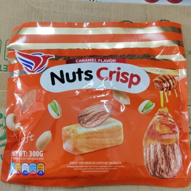 Nuts Crisp caramel Flavor -300g | Shopee Philippines