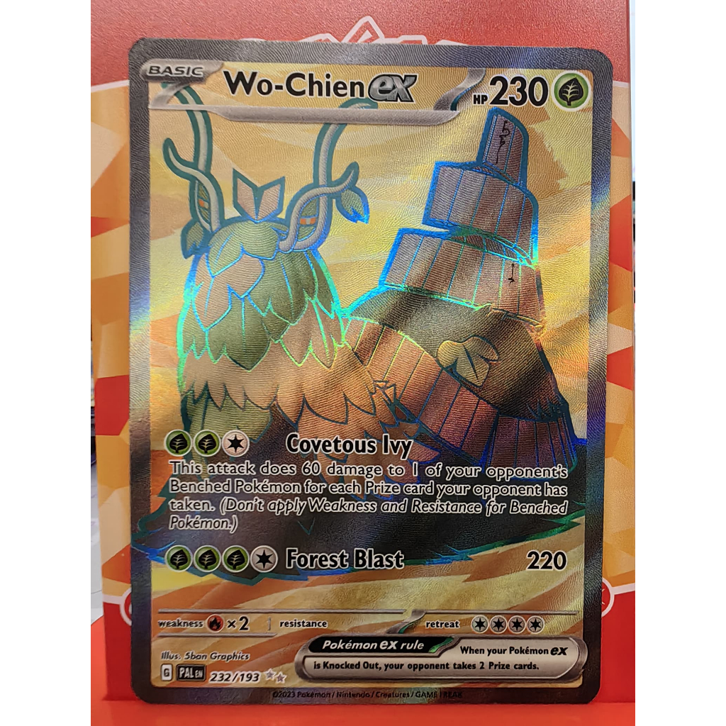Wo-Chien ex - 232/193 - SV02: Paldea Evolved (PAL) | Shopee Philippines