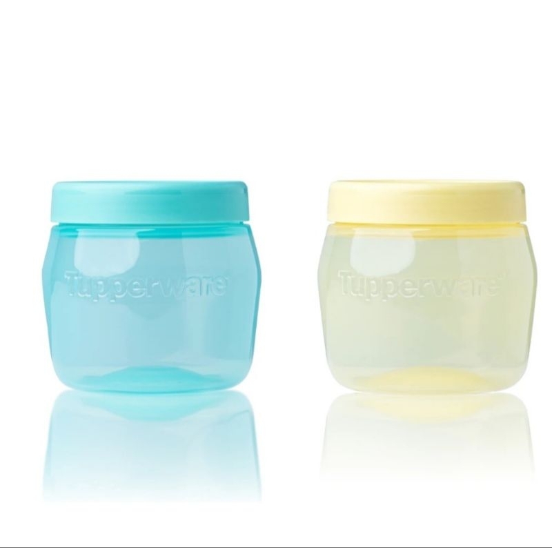 Tupperware Universal Jar 325ml (Blue/Yellow/Mix) | Shopee Philippines