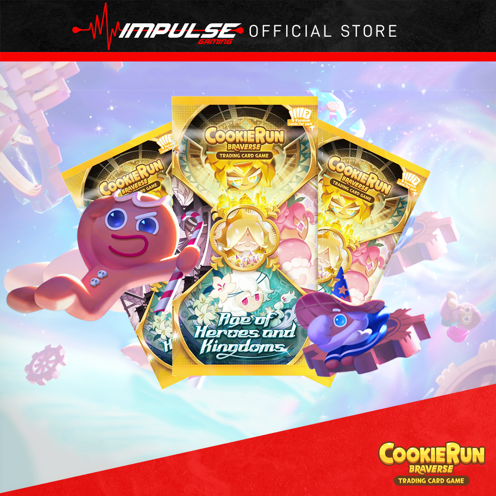 Cookie Run:Braverse TCG Card Game Booster Pack BS3+4 - Age of Heroes ...