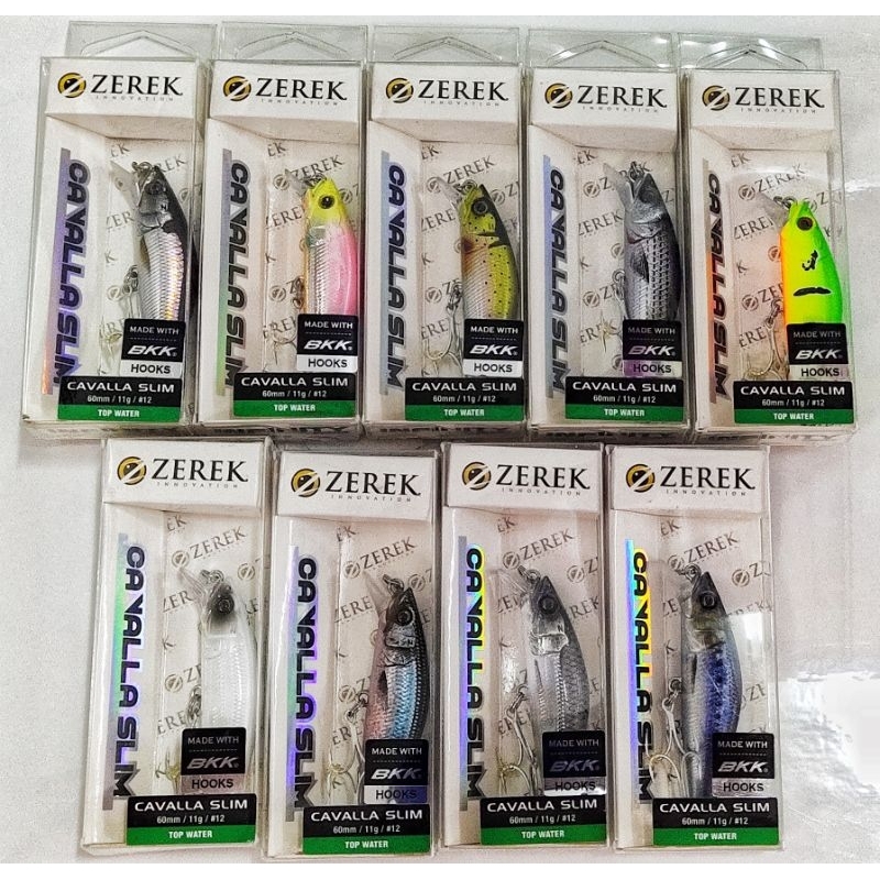 Zerek Cavalla Slim Fishing Lure | Shopee Philippines
