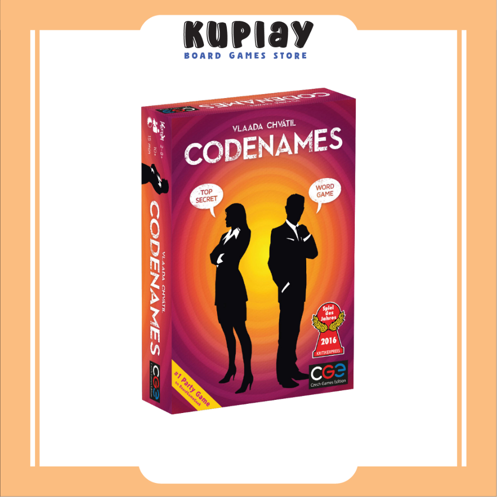Codenames Team-Based Word deduction board game made by Czech Games ...