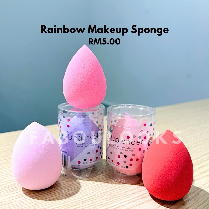 FABOULOOKS BEAUTY ( SPONGE RAINBOW ) | Shopee Philippines