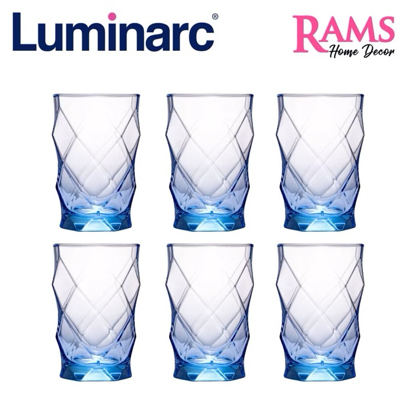 Luminarc 6 Pcs 350ml Glass Set / Drink Set / Gelas Minuman - Louvre ...