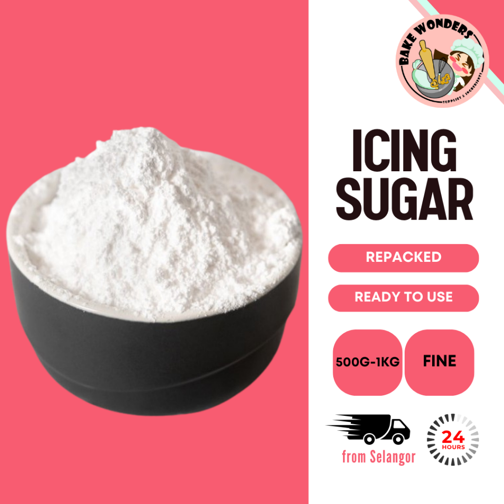 Icing Sugar/ Gula Aising/ Confectioners Sugar/Powder Sugar/Powdered ...