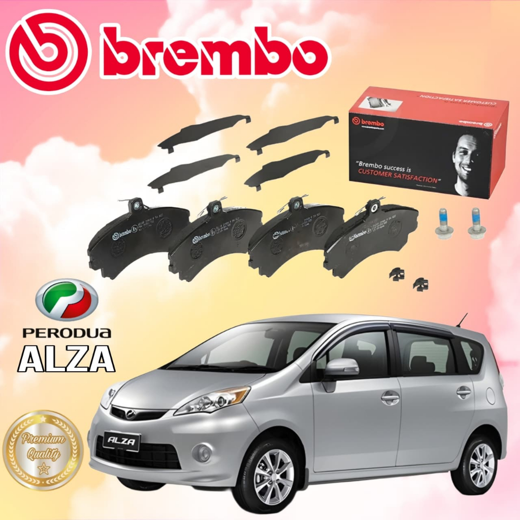 BP54022 Brembo Brake Pads (Front) Perodua Alza 2009-2013 | Shopee ...