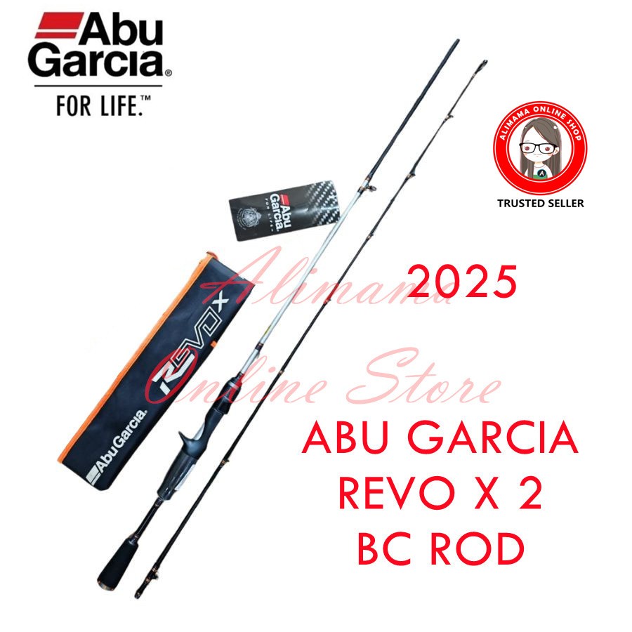 ABU GARCIA REVO X 2 BC BAITCASTING FISHING ROD | Shopee Philippines