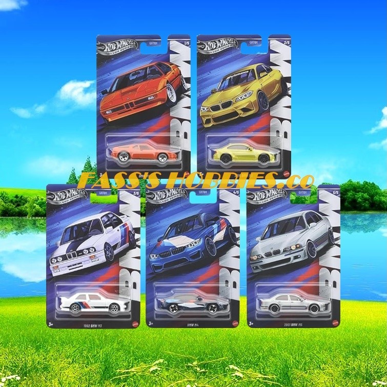 HOT WHEELSTM 2025 SILVER SERIES BMW M SERIES BMW M1 16' BMW M2 92' BMW ...