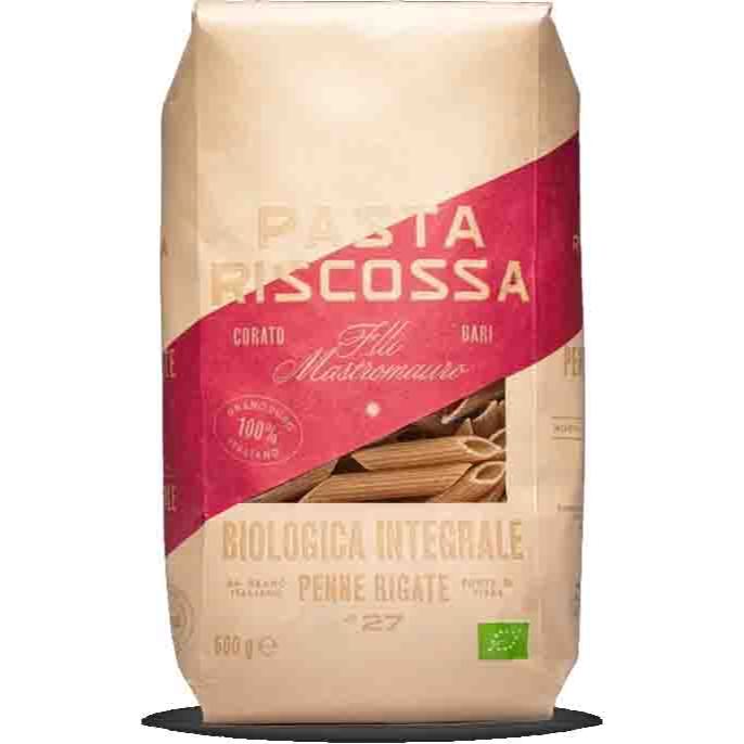 Riscossa Organic Whole Wheat Penne 500gm (ITALY) | Shopee Philippines