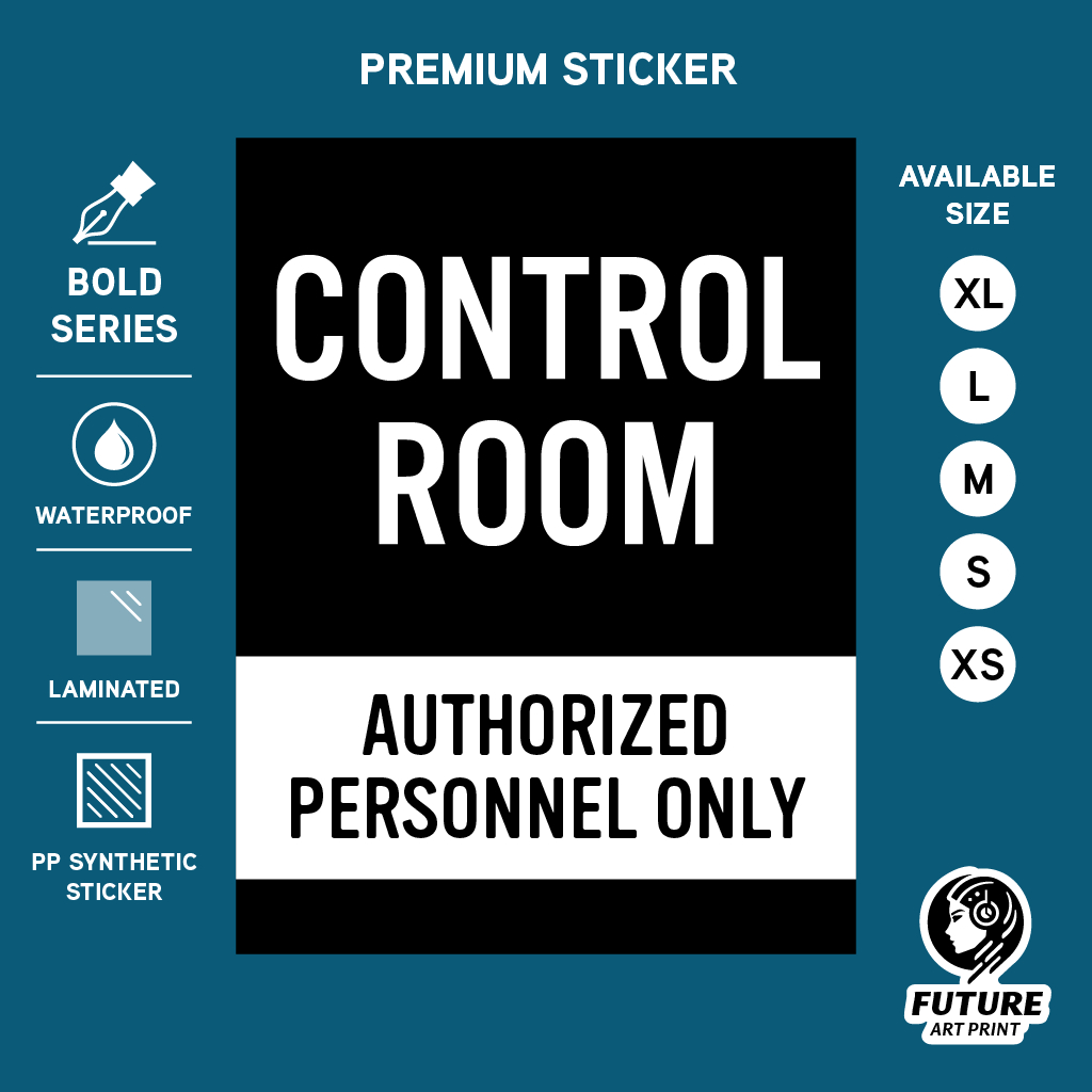 Control Room. Command Center Operation. Authorized Personnel Only. No ...