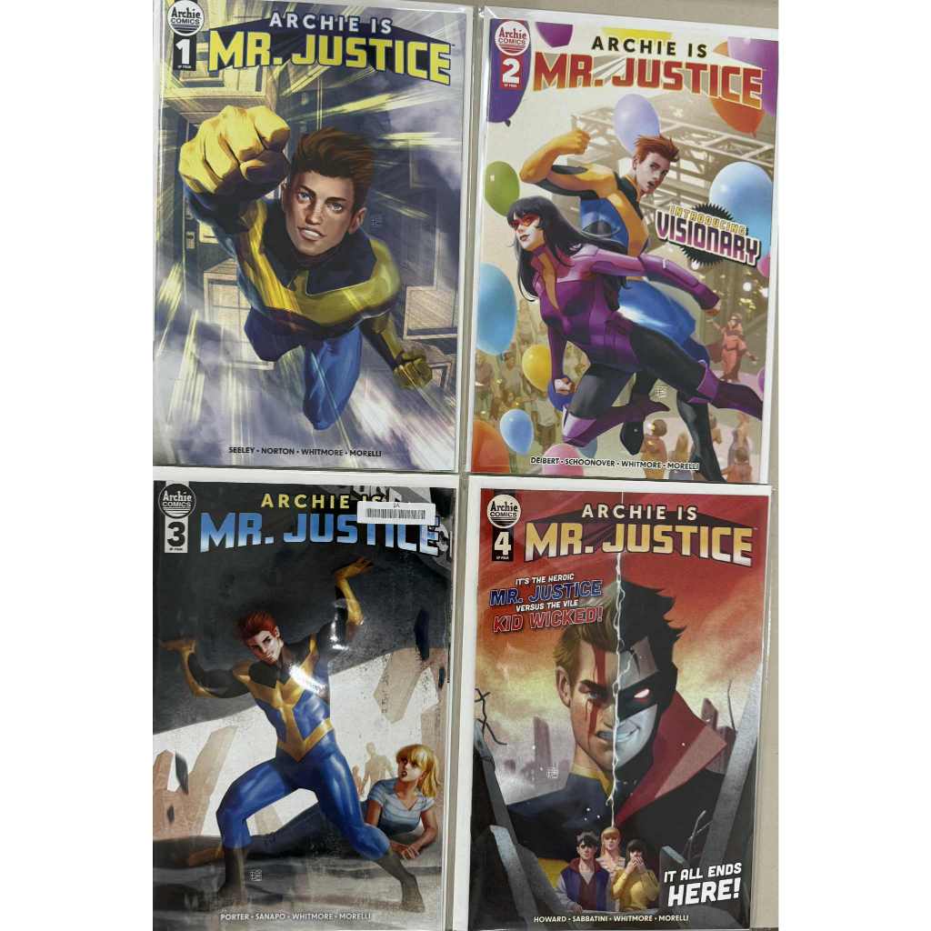 ARCHIE IS MR JUSTICE 【1~4 COMPLETE SET】【ARCHIE COMIC】 | Shopee Philippines