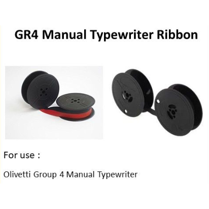 Olivetti Group 4 Manual Typewriter Ribbon (Black & Red) | Shopee ...