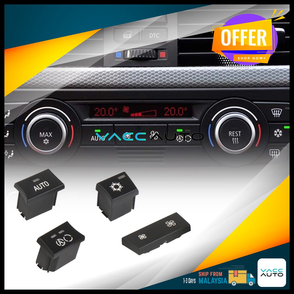 X1 E84 2009-2015 AirconD Switch Control Panel Button Air Conditioning ...