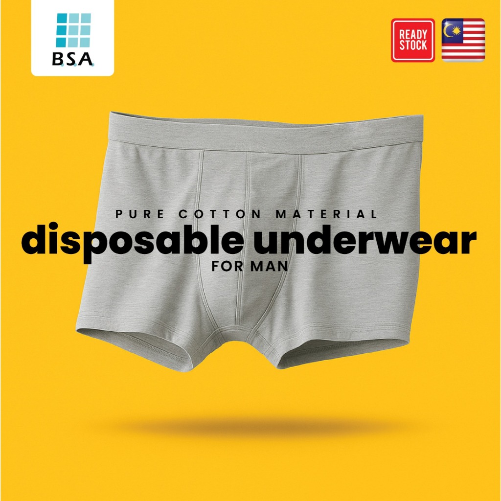 Disposable Men Underwear Travel, Sport, Hospital Umrah Haj, Hiking ...