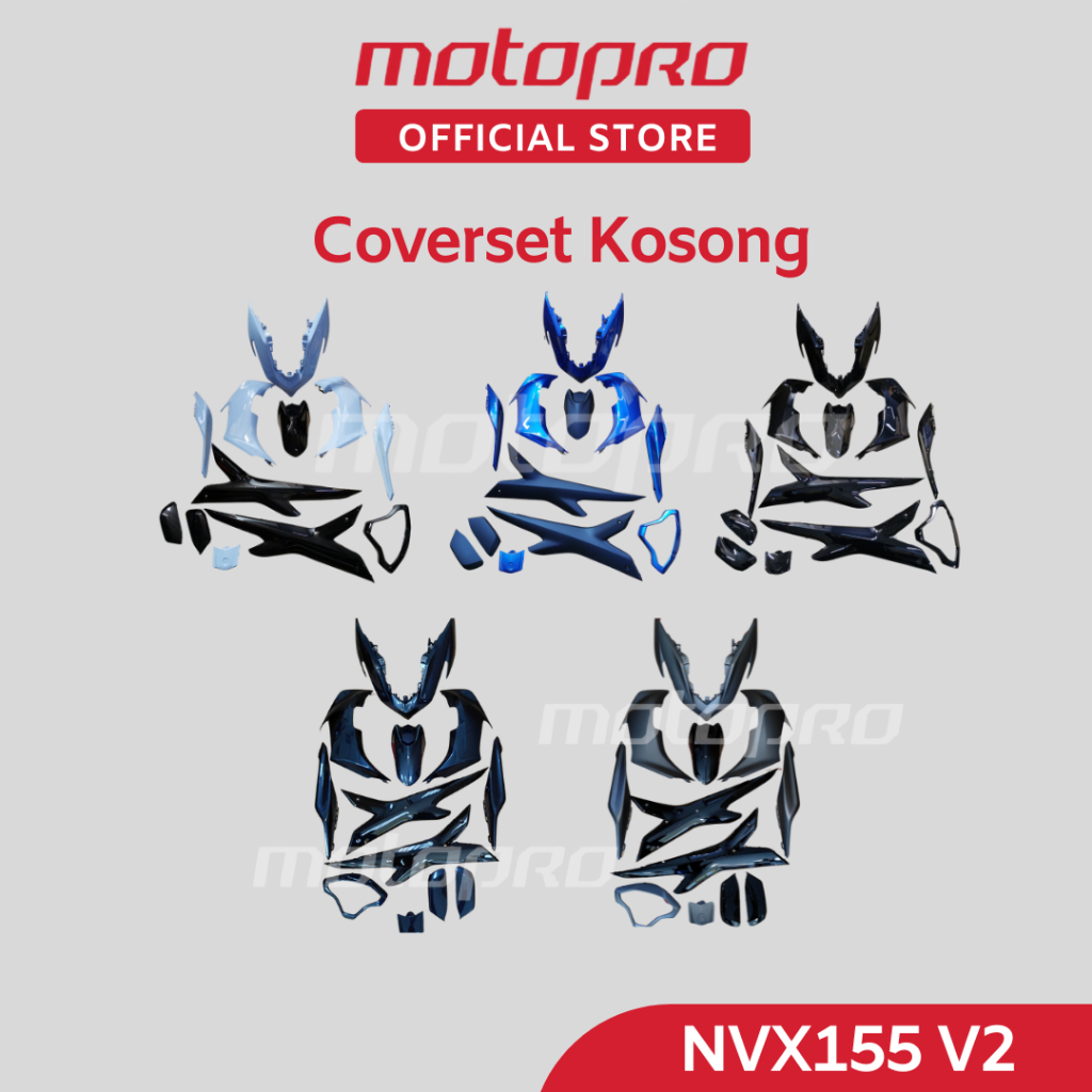 YAMAHA NVX155 V2 Full Body Cover Set Color Part Kit NVX 155 Coverset ...