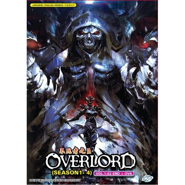 Overlord Complete Collector Boxset (Season 1-4) Anime DVD [Fast Ship ...