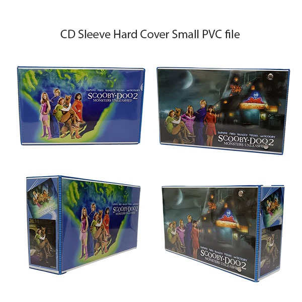 SCOOBY-DOO CD Sleeve Hard Cover SMALL PVC 2D Ring CD VCD File / CD VCD ...