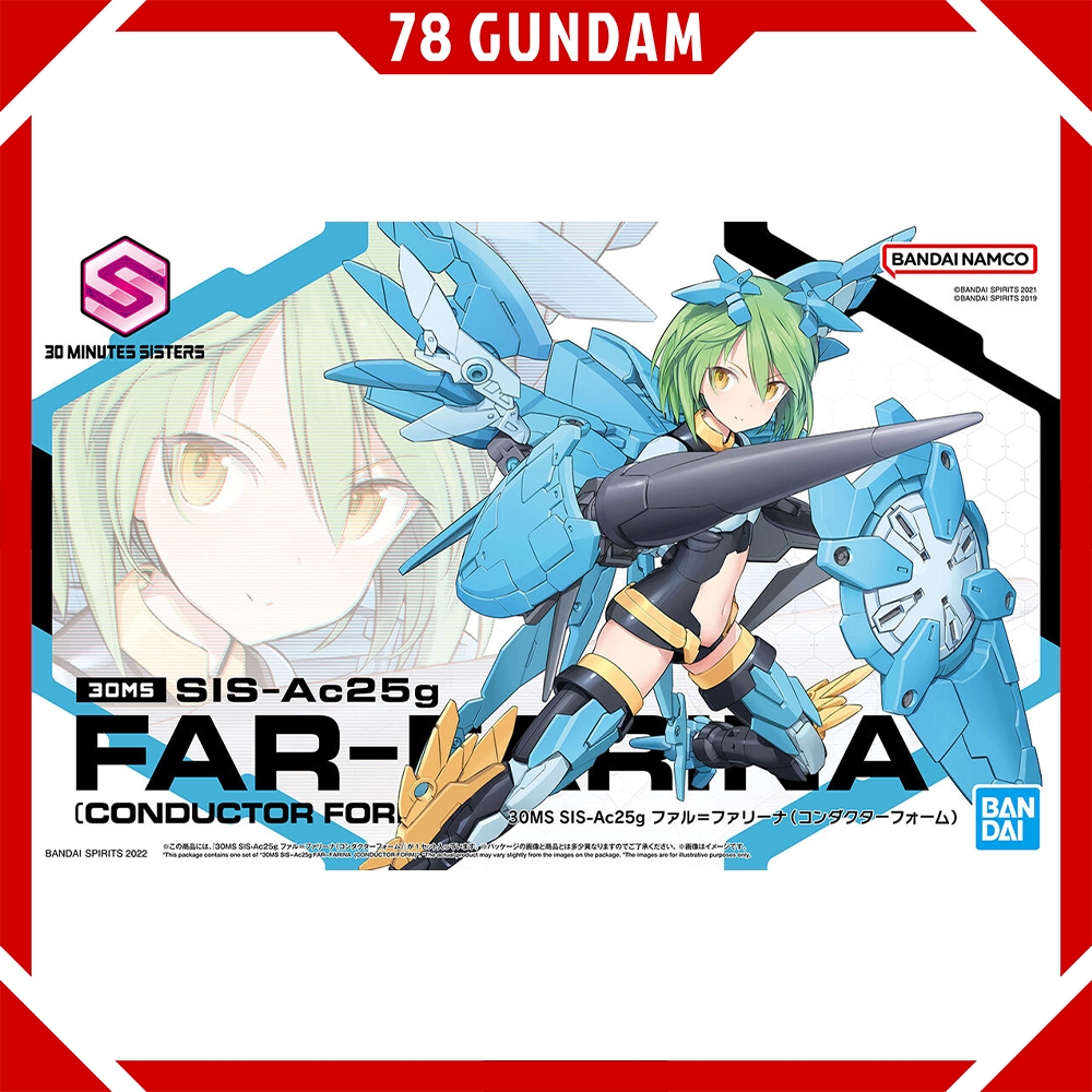 BANDAI 30MS FAR-FARINA GUNDAM Model Kit 30 MS | Shopee Philippines