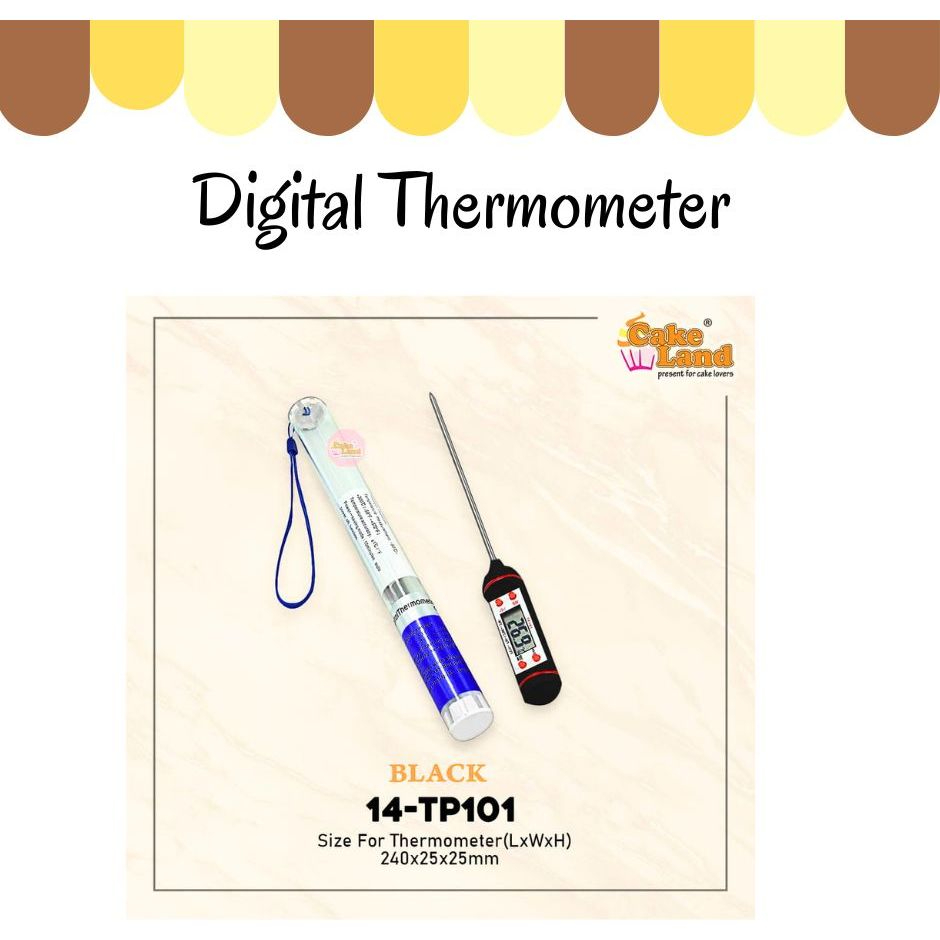 Cake Land Digital Thermometer / 温度计 | Shopee Philippines