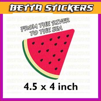 Car Sticker / Bumper Sticker / Motor Sticker - Watermelon Cut 3 ...