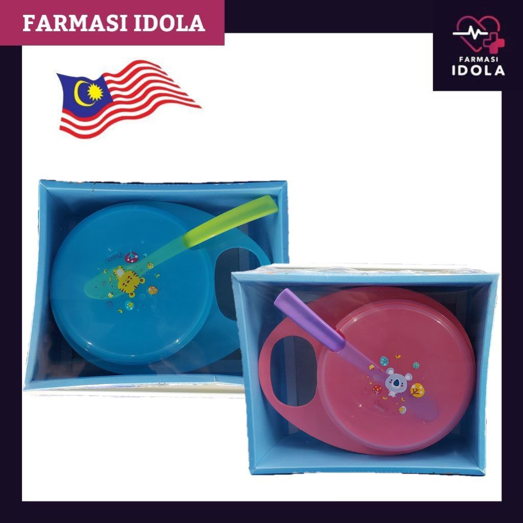 Pureen Feeding Set (Bowl With Cover & Spoon) | Shopee Philippines