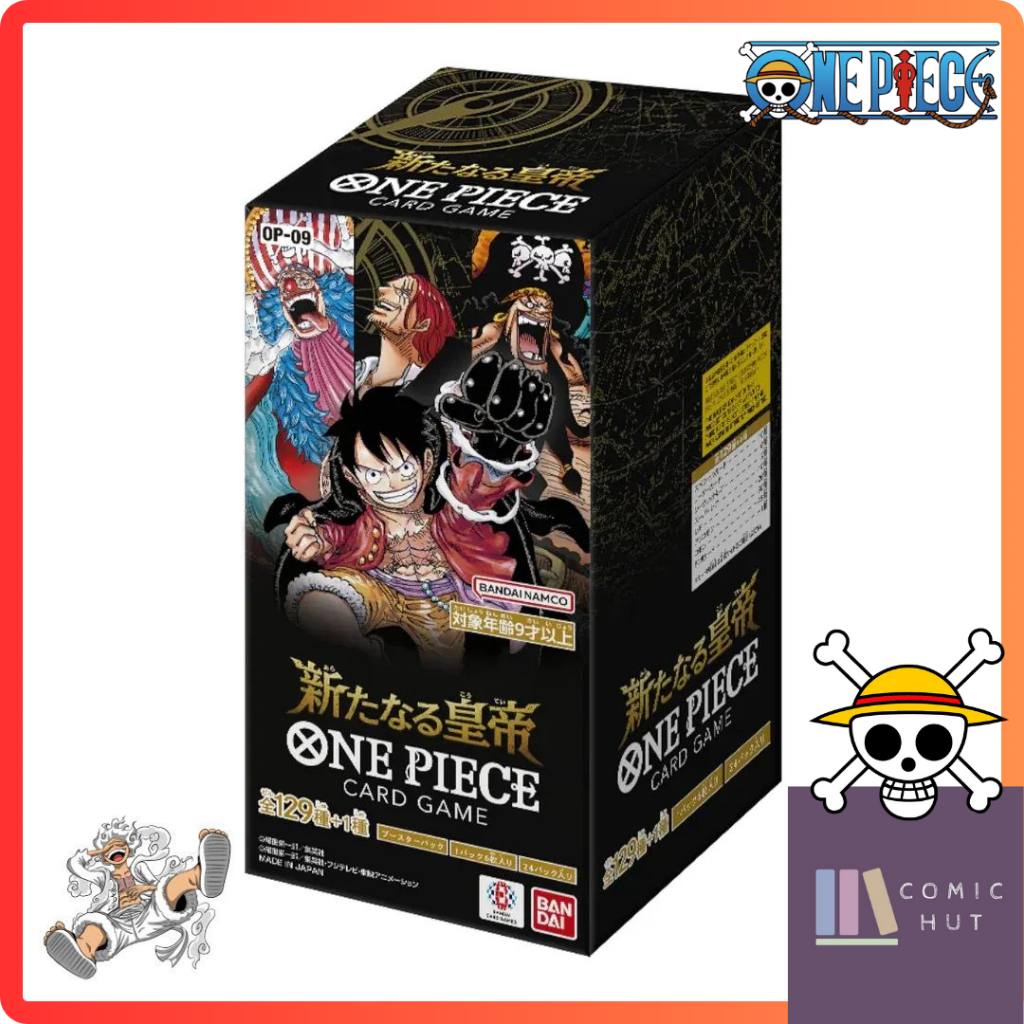 One Piece TCG: Booster Box OP09 Four Emperors Sealed Brand New ...