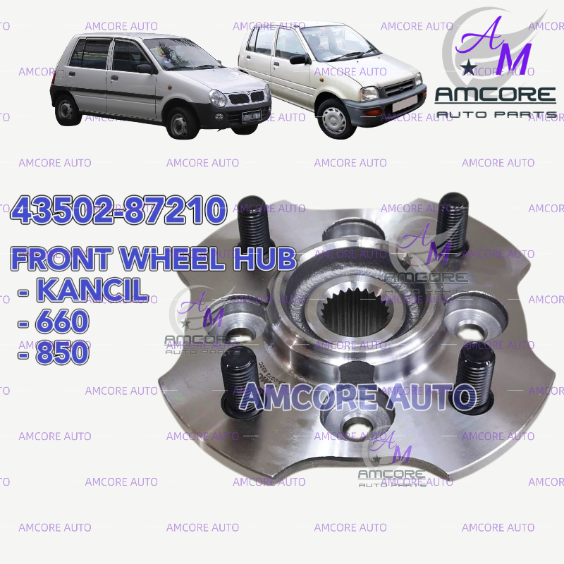 PERODUA KANCIL 660 / 850 - FRONT WHEEL HUB / KNUCKLE BEARING HUB ...